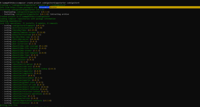 How to install CodeIgniter 4 on Windows and Mac - Makitweb
