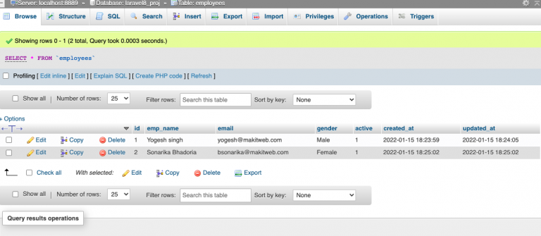How To Update Table Structure Using Migration Laravel Makitweb