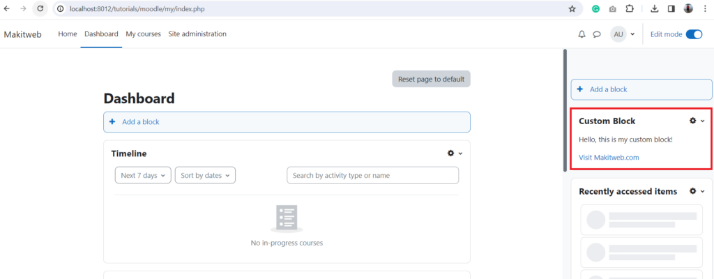 Effortless Block Creation in Moodle: A Step-by-Step Guide - Makitweb
